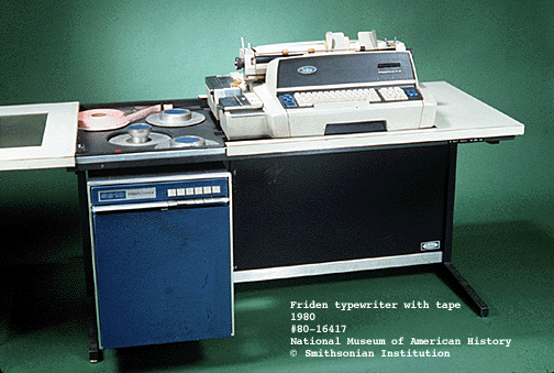 Carbons to Computers: Typewriters