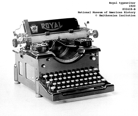 Carbons to Computers: Typewriters