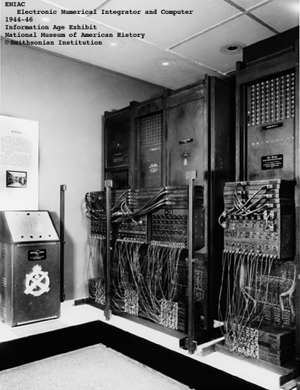 Eniac Computer Smithsonian